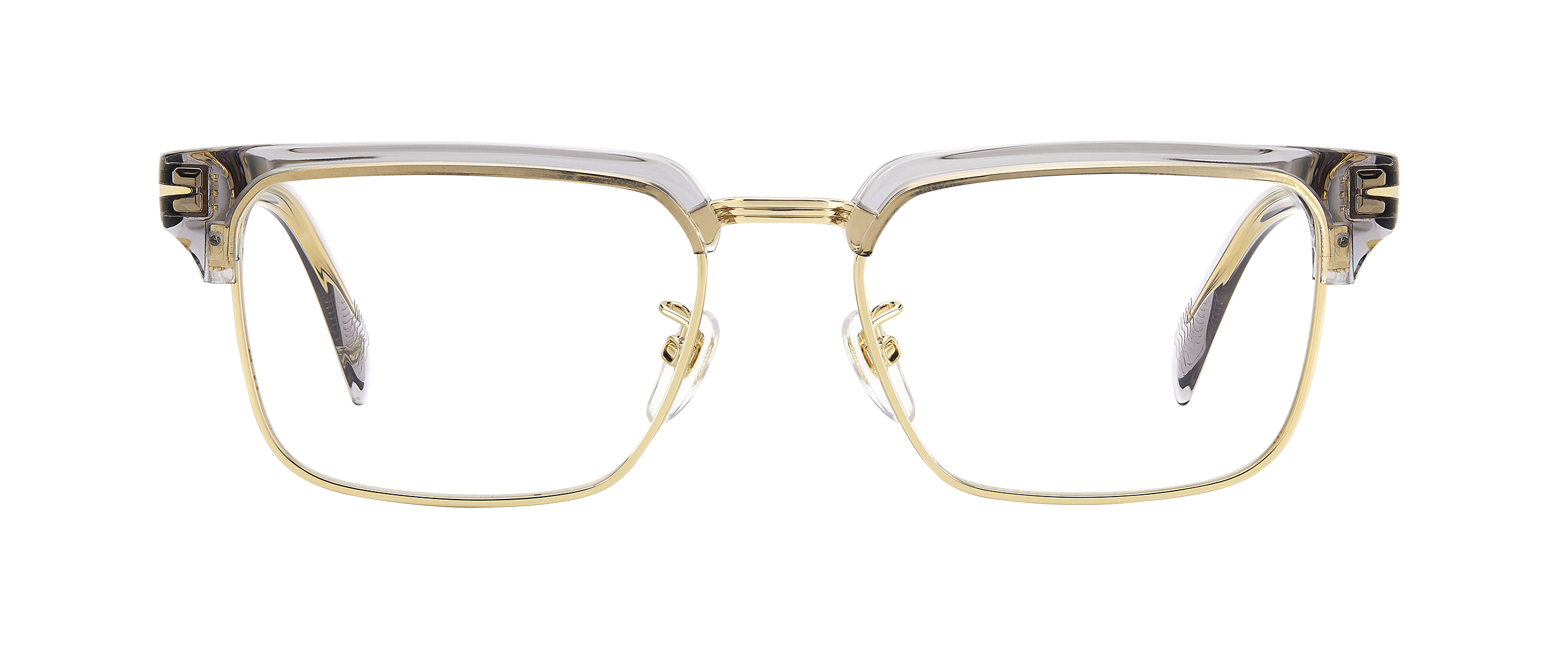 DB 7112 - Grey Gold - Frames - 107373 – EYEWEAR by DAVID BECKHAM