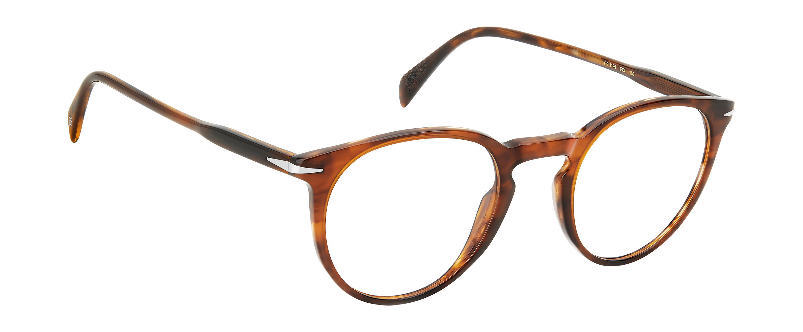 DB 1139 - Brown Horn - Frames - 107923 – EYEWEAR by DAVID BECKHAM