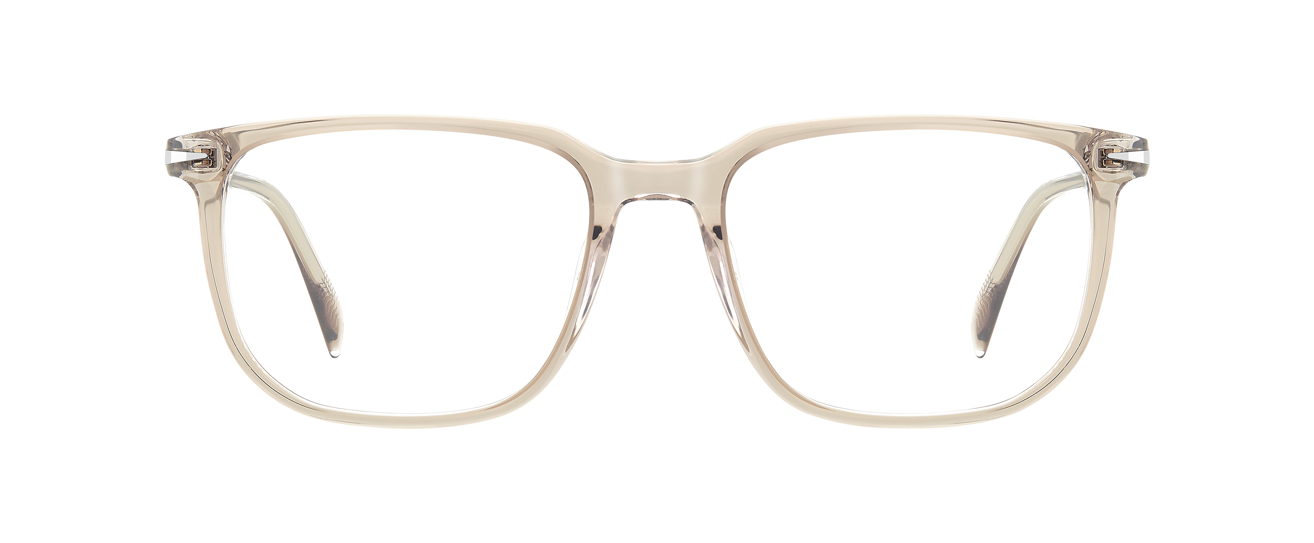 DB 1141 - Beige Crystal - Frames - 107930 – EYEWEAR by DAVID BECKHAM