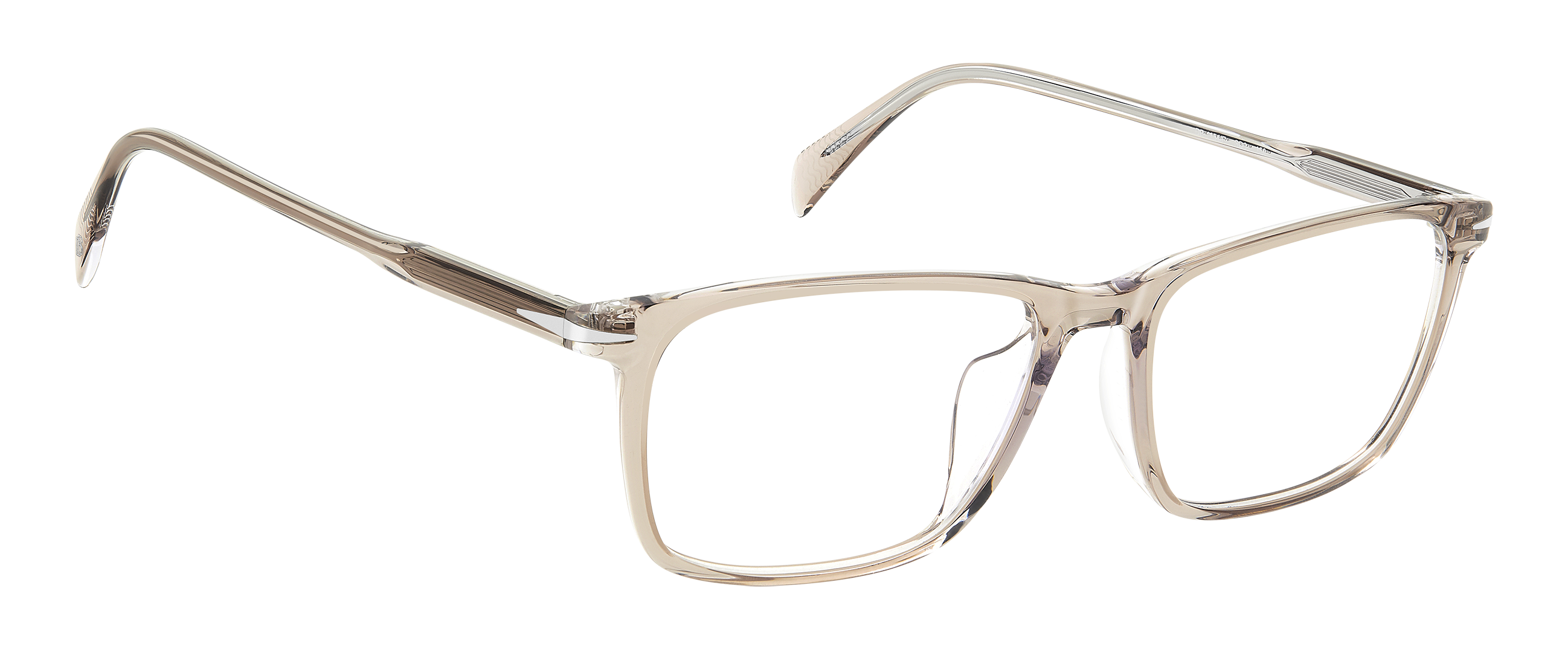 DB 1154/F - Beige Crystal - Frames - 107986 – EYEWEAR by DAVID BECKHAM