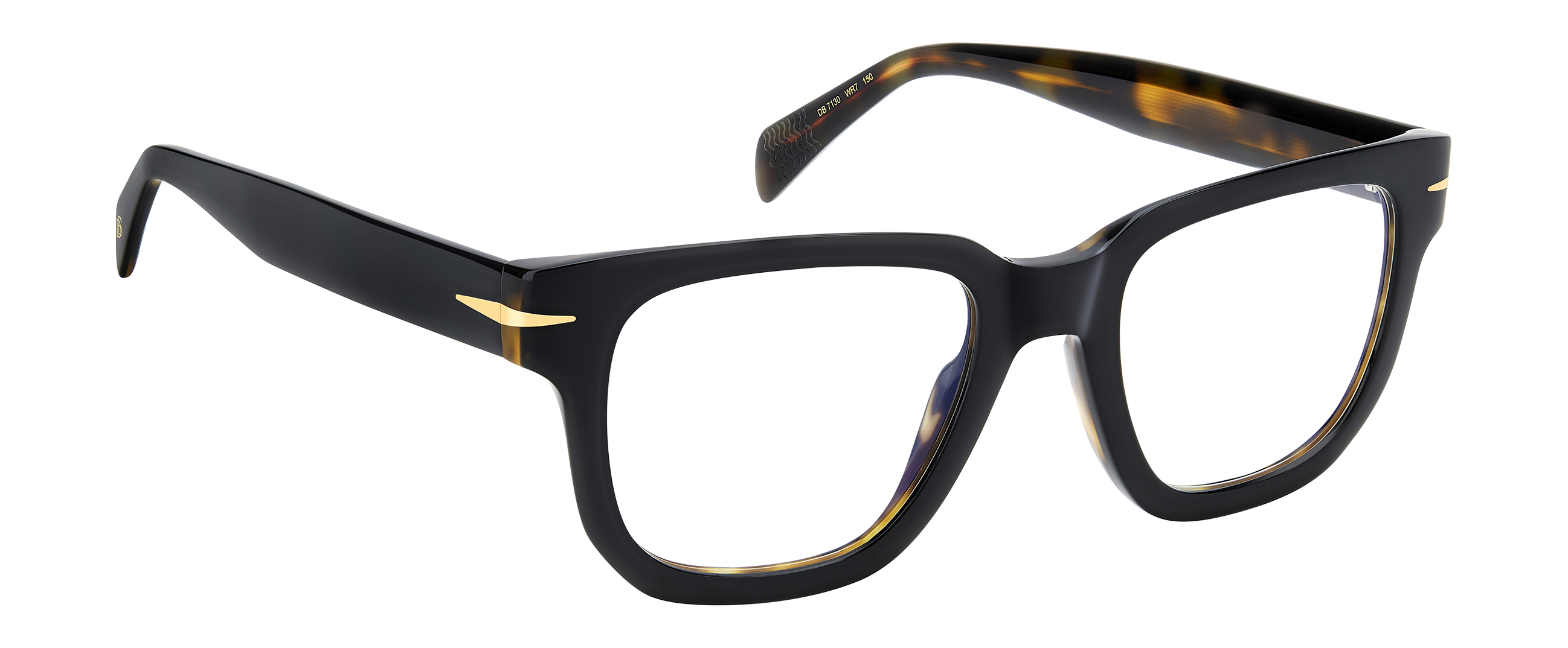 DB 7130 - Black Havana - Frames - 108667 – EYEWEAR by DAVID BECKHAM