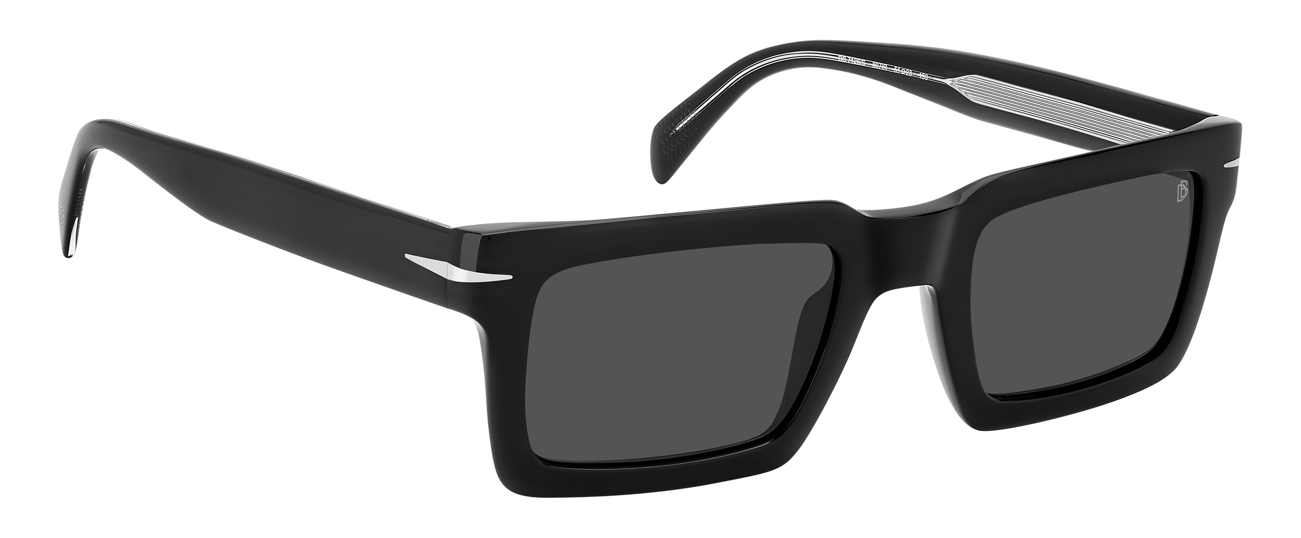 DB 7126/S - Black - Grey - 207208 – EYEWEAR by DAVID BECKHAM